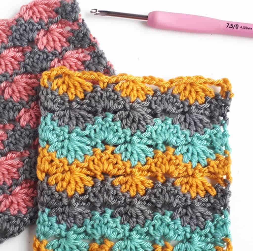 Crochet Feather Stitch Tutorial - Annie Design Crochet