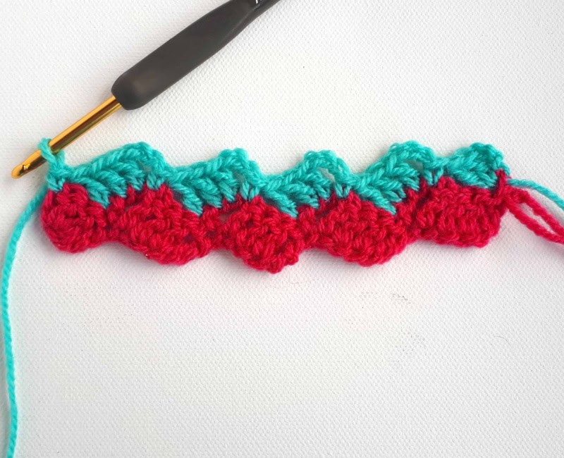 How to Crochet Crosshatch Stitch - Annie Design Crochet