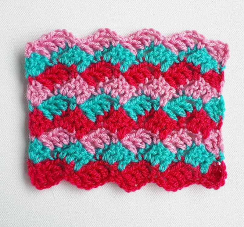 How to Crochet Crosshatch Stitch - Annie Design Crochet