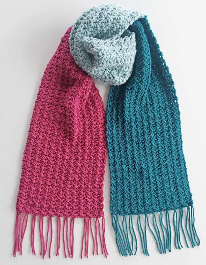Easy Chunky Crochet Scarf: Free Pattern - Annie Design Crochet