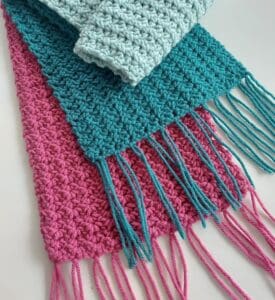Easy Chunky Crochet Scarf: Free Pattern - Annie Design Crochet