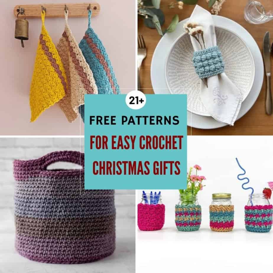 21 Free Quick and Easy Crochet Christmas Gift Ideas - Annie Design Crochet