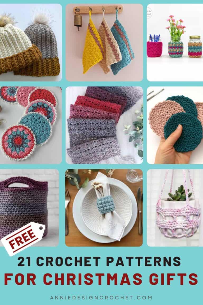 21 Free Quick and Easy Crochet Christmas Gift Ideas - Annie Design Crochet