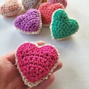 Easy Crochet Stuffed Heart Pattern – Free & Adorable! - Annie Design ...