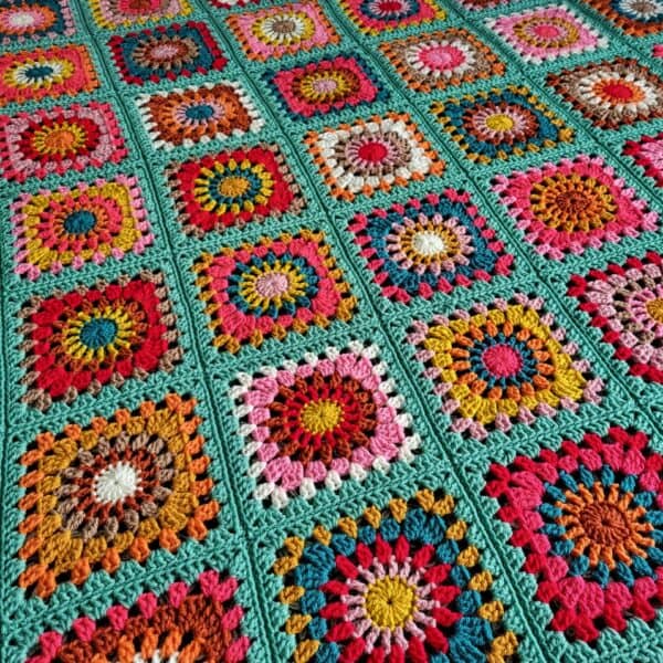 20 Eye-Catching Crochet Blanket Color Ideas for Your Next Project ...
