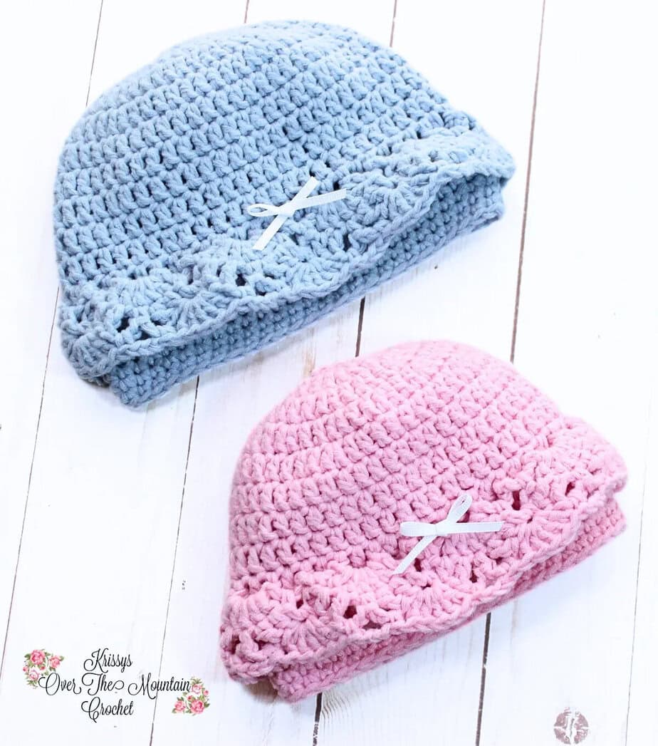 16 Free Crochet Baby Hat Patterns for Newborns to Toddlers - Annie ...