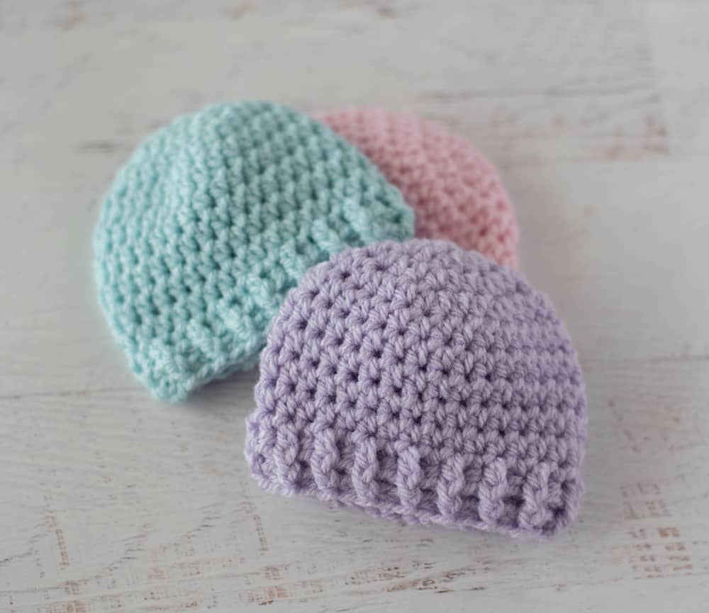 16 Free Crochet Baby Hat Patterns for Newborns to Toddlers - Annie ...