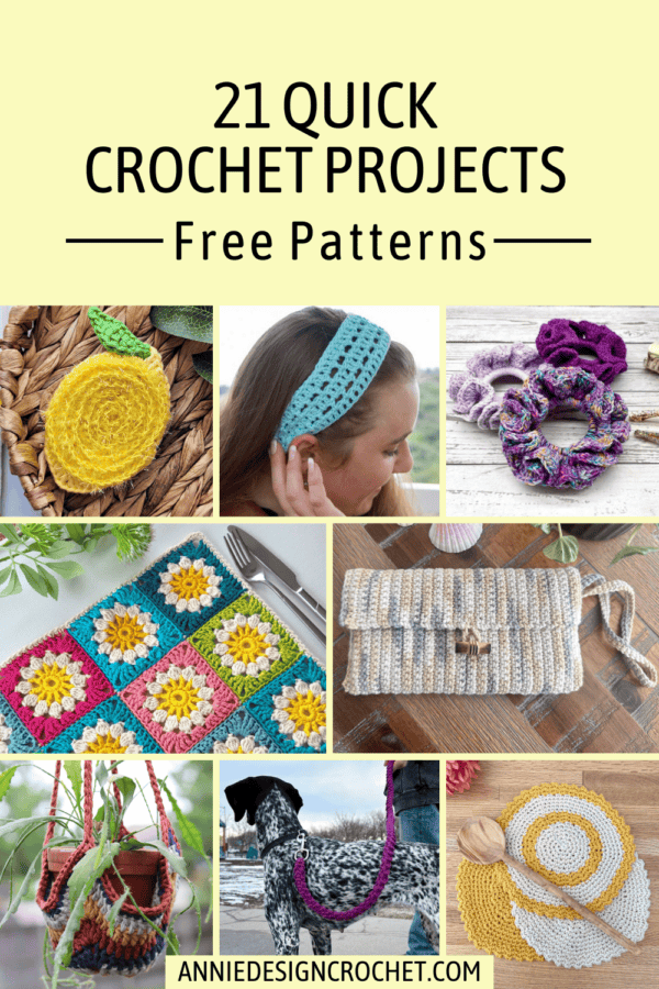 21 Quick Crochet Projects for Instant Gratification (Free Patterns ...