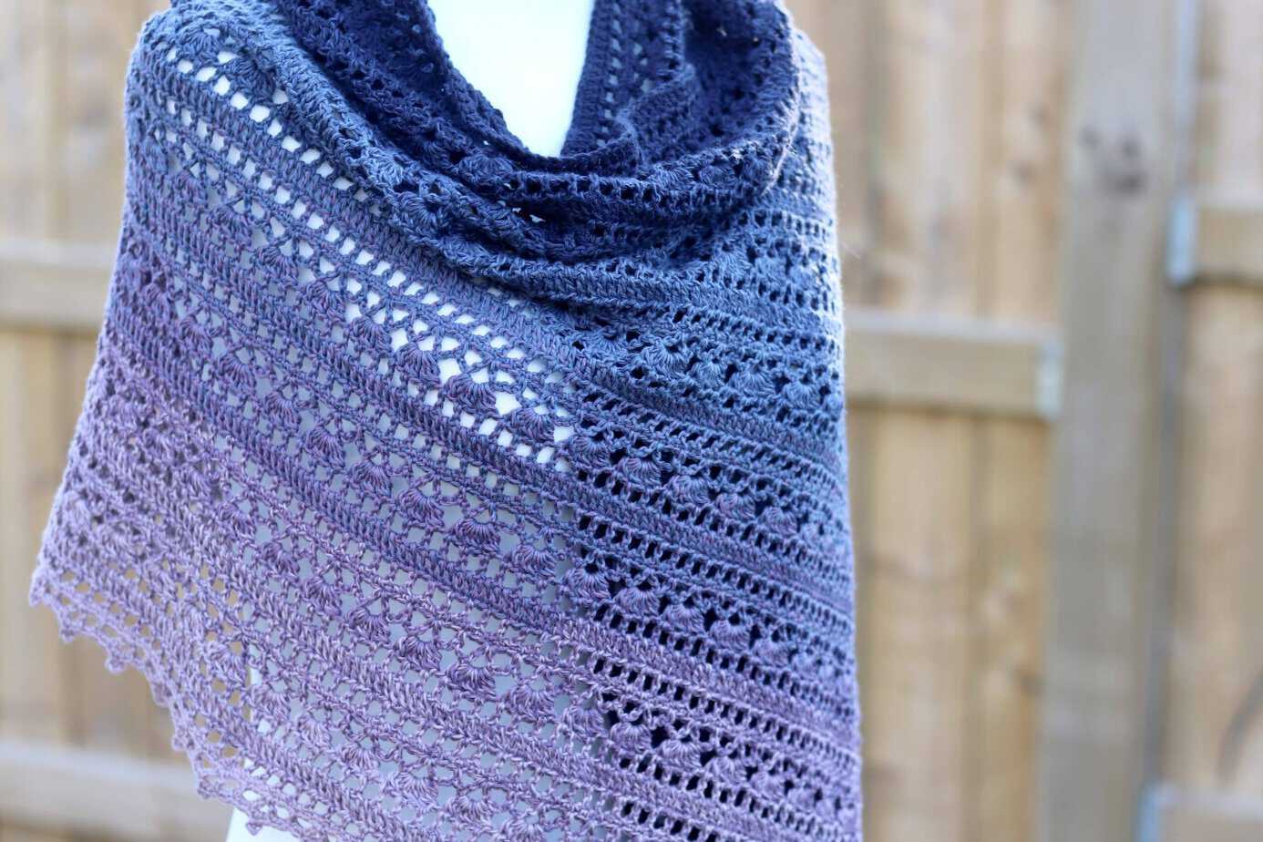 17 Free Easy Rectangle Shawl Crochet Patterns - Annie Design Crochet