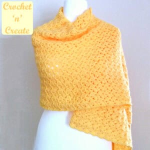 17 Free Easy Rectangle Shawl Crochet Patterns - Annie Design Crochet