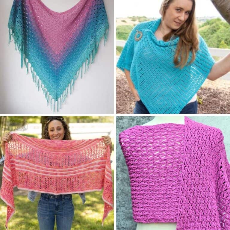 17 Stunning Crochet Lace Shawls (Free Patterns) - Annie Design Crochet