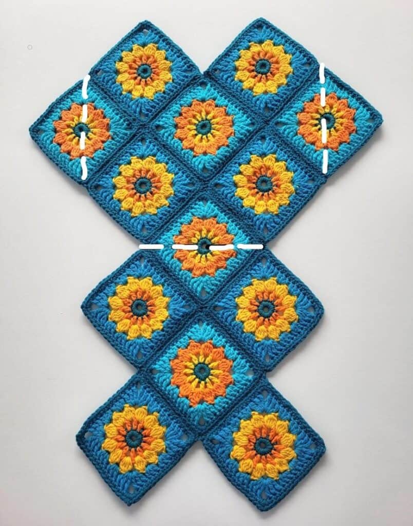 How to Crochet a Daisy Granny Square Bag: Free Pattern - Annie Design ...