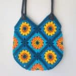 How to Crochet a Daisy Granny Square Bag: Free Pattern - Annie Design ...