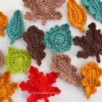 18+ Lovely Crochet Leaves - Free Patterns for Every Season - Annie ...