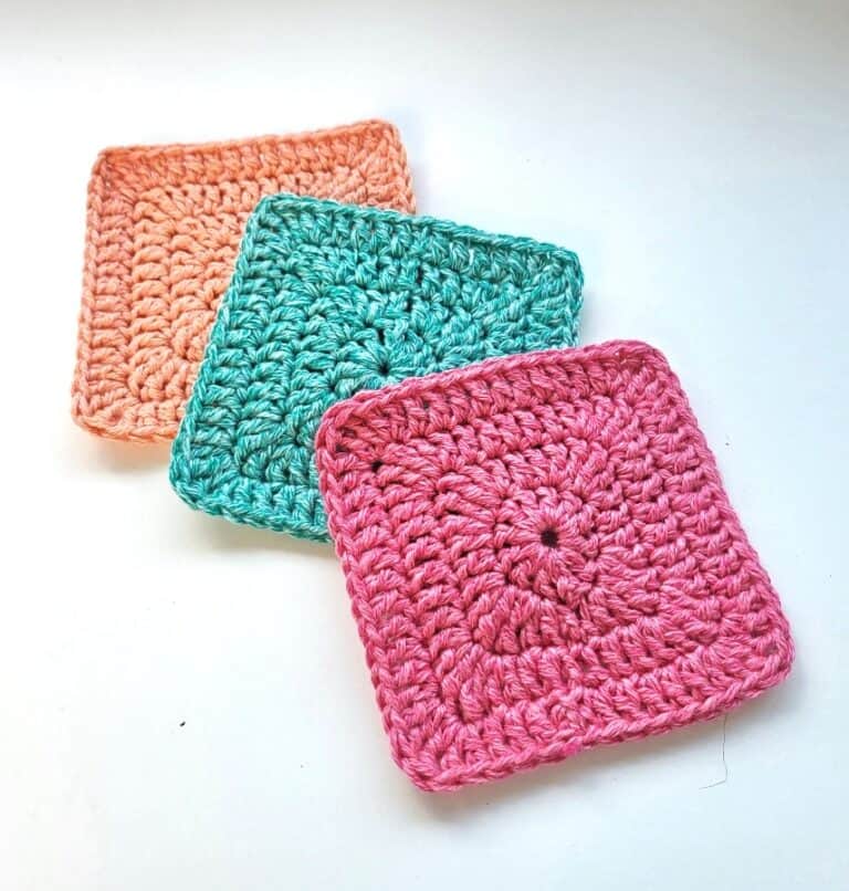 Solid Crochet Granny Square Pattern - No Gaps! - Annie Design Crochet