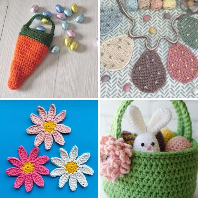 21 Free Crochet Easter Patterns: Joyful Decor, Baskets, and Gifts ...