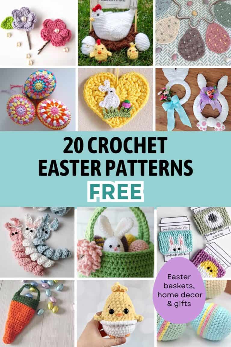 21 Free Crochet Easter Patterns: Joyful Decor, Baskets, and Gifts - Annie Design Crochet