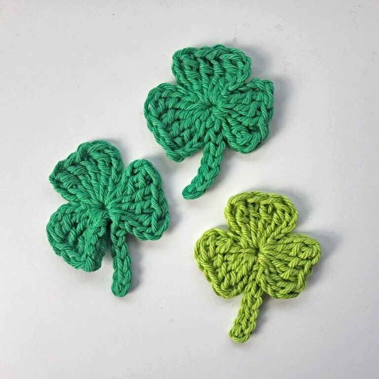 Quick Crochet Shamrock for St Patrick's Day - Free Pattern - Annie ...