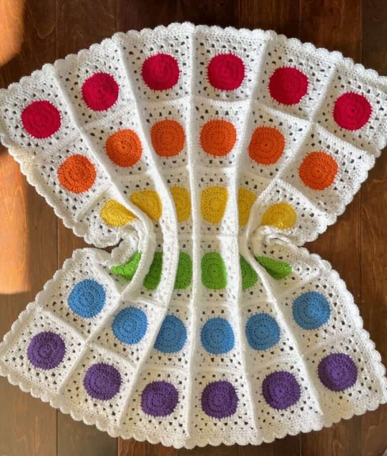 20 Eye-Catching Crochet Blanket Color Ideas for Your Next Project ...
