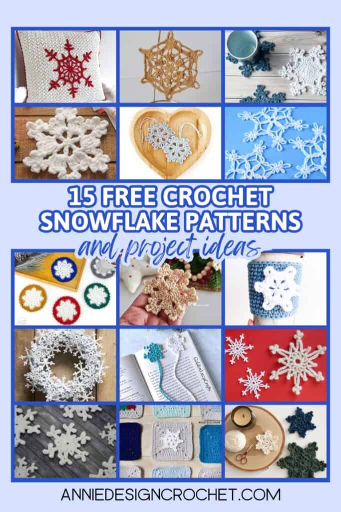 15 Free Easy Crochet Snowflake Patterns to Create Wintertime Wonder ...
